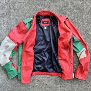 Diesel | Jackets & Coats | Rare Diesel Daredevil Lambskin Leather Moto ...